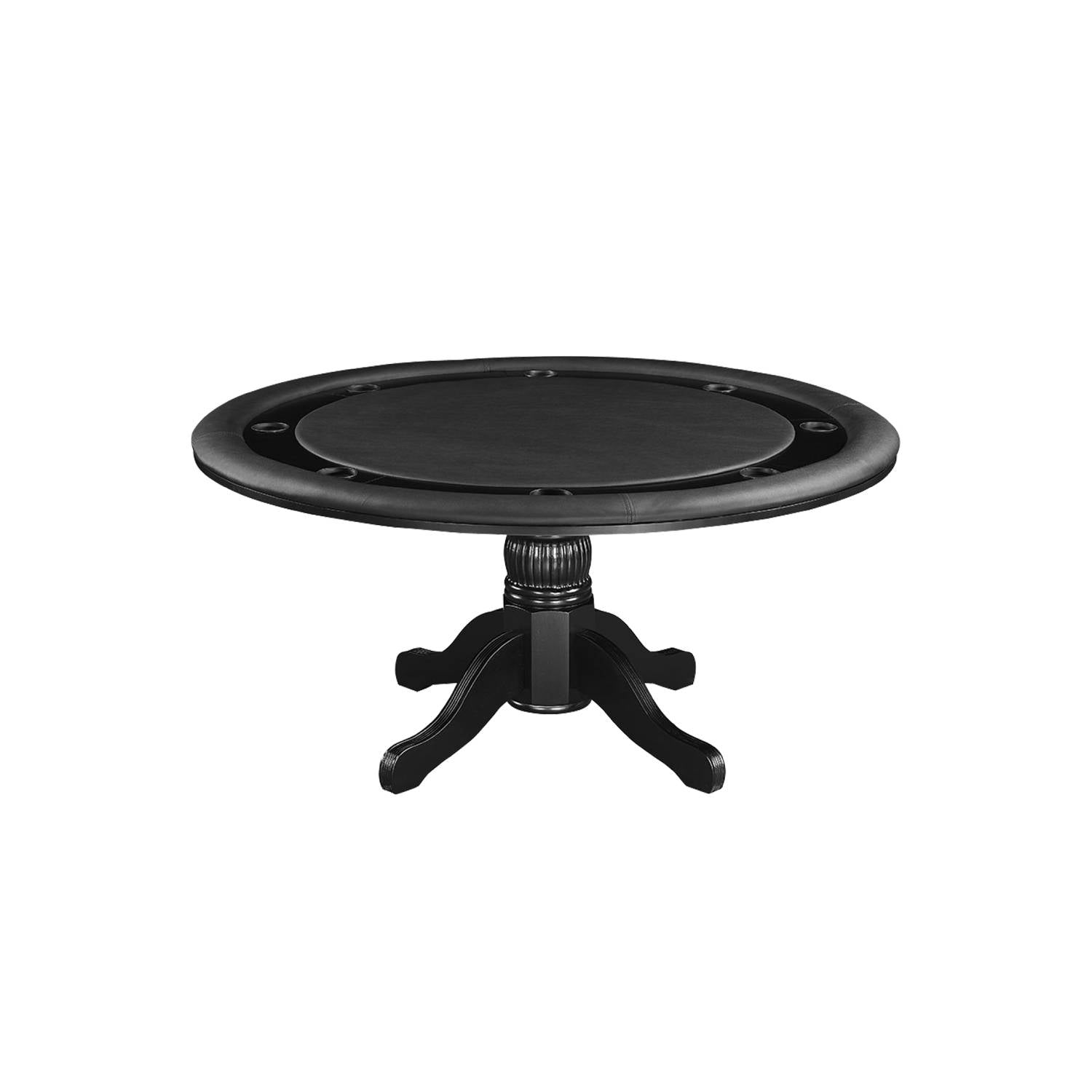 60" Round 2 in 1 Game Table & Dining top – The Luxe Cave